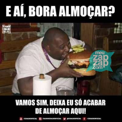 Meu ZapZap - Imagens Bora almoçar - Engraçadas para Whatsapp e Facebook