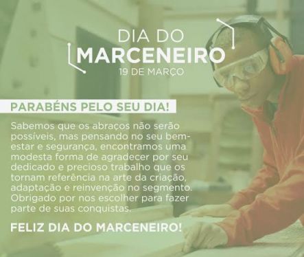 Meu ZapZap - Imagens Dia do marceneiro e do carpinteiro - Datas para ...
